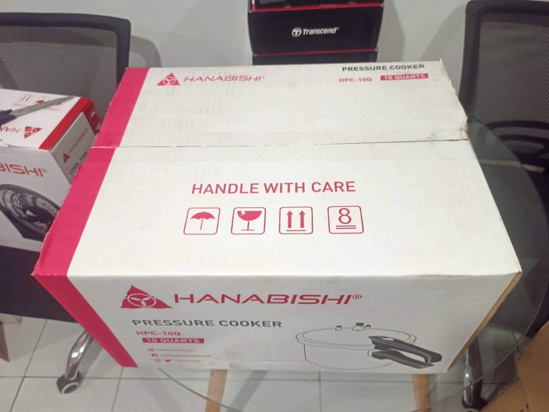 Hanabishi 10 Quartz Pressure Cooker HPC-10QC, TV & Home Appliances ...