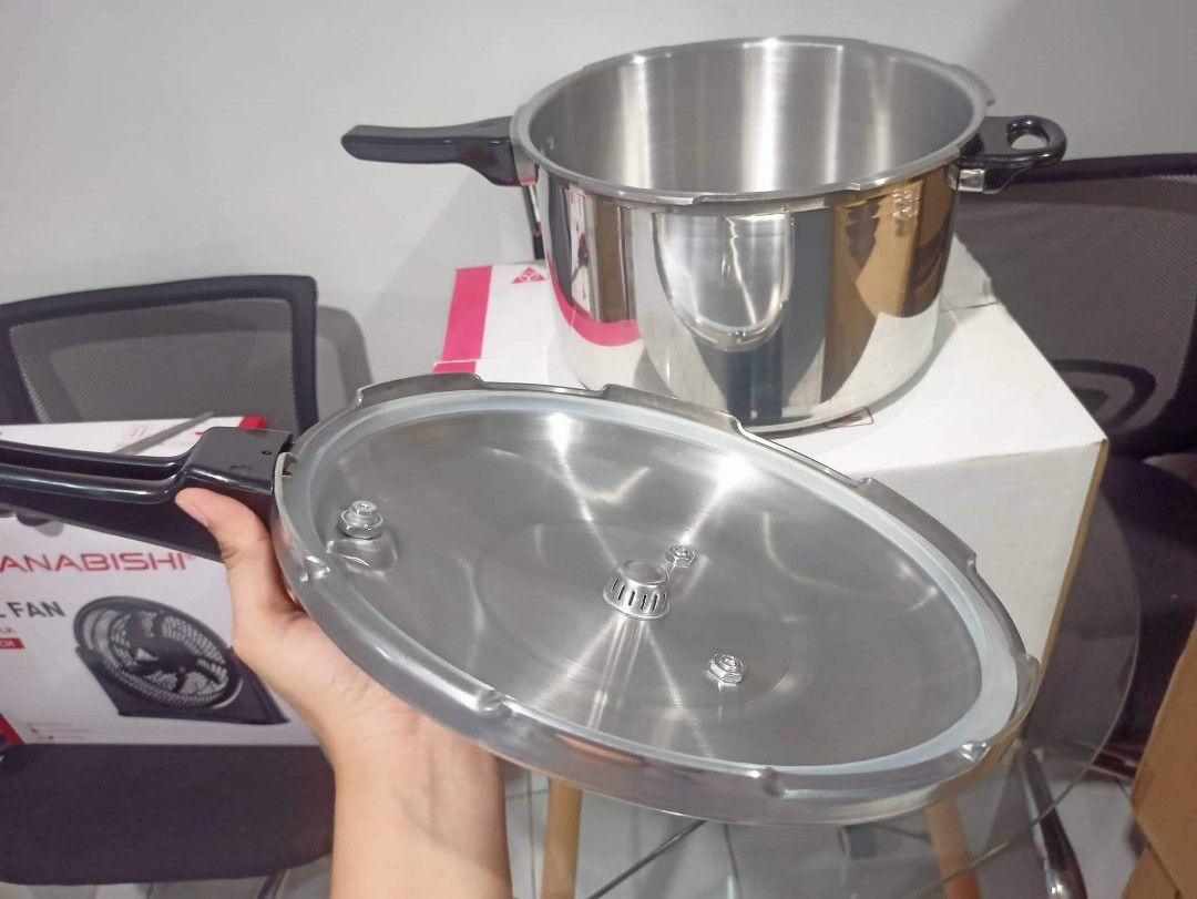 Hanabishi 10 Quartz Pressure Cooker HPC-10QC, TV & Home Appliances ...