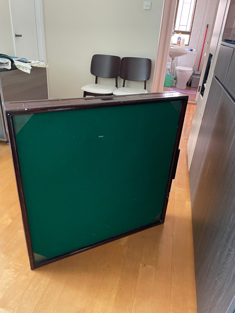 Hard wood antique mahjong table, 傢俬＆家居, 傢俬, 其他家居傢俬 - Carousell