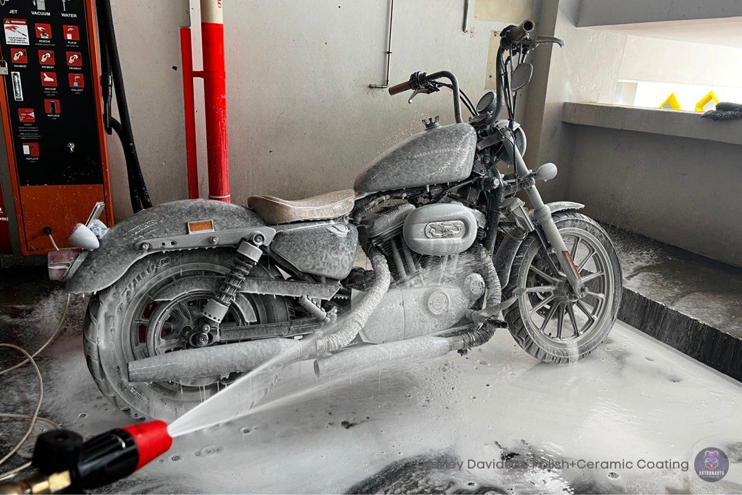 Harley Davidson Wash + Polish + Ceramic Coating, Motorcycles ...