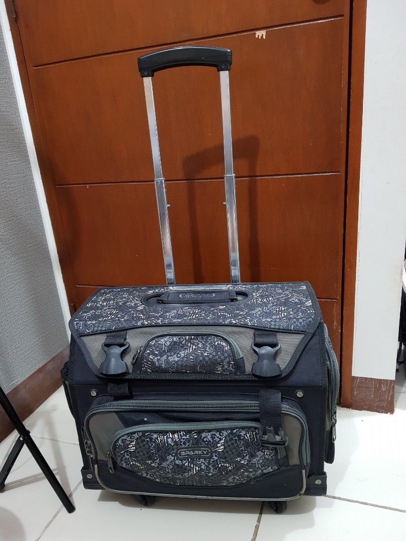 Hawk Trolley School Bag, Luxury, Bags & Wallets on Carousell