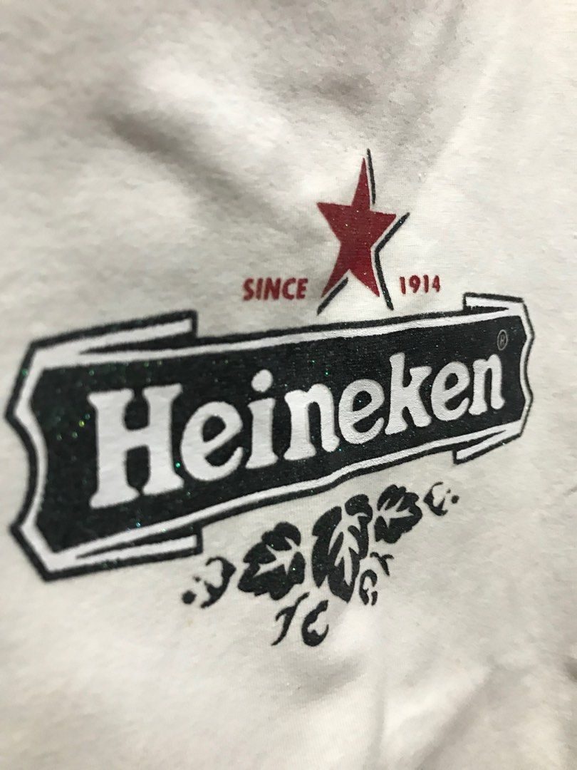 Heineken White shirt, Women's Fashion, Tops, Shirts on Carousell