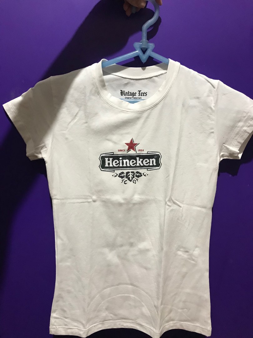 Heineken White shirt, Women's Fashion, Tops, Shirts on Carousell