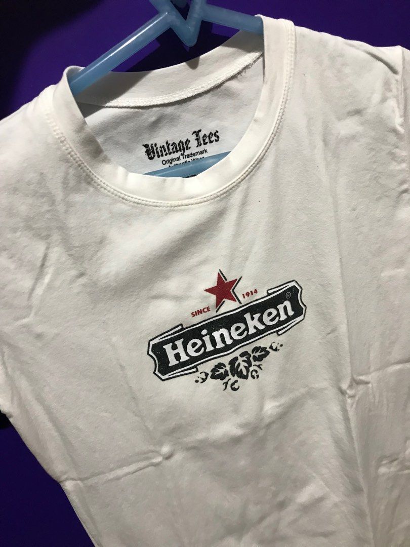 Heineken White shirt, Women's Fashion, Tops, Shirts on Carousell