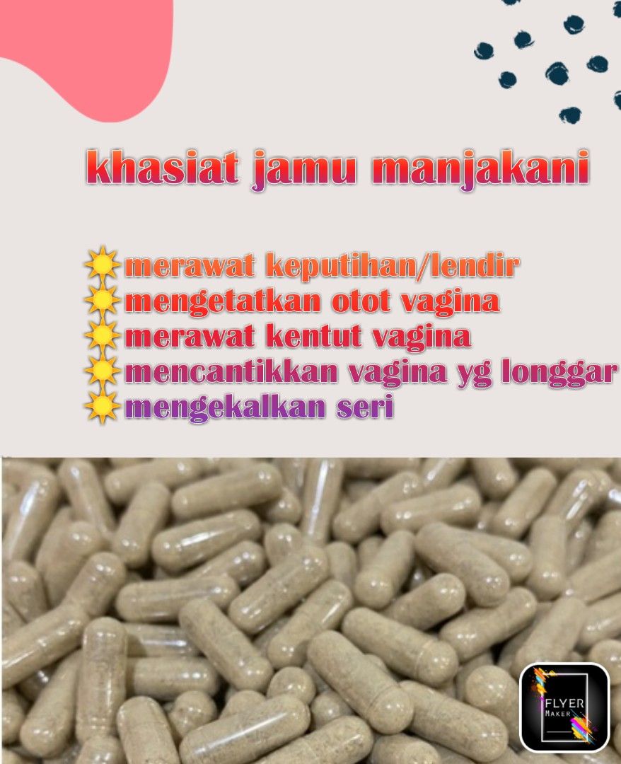 Homemade Jamu Manjakani 💯% asli tiada campuran., Health & Nutrition ...