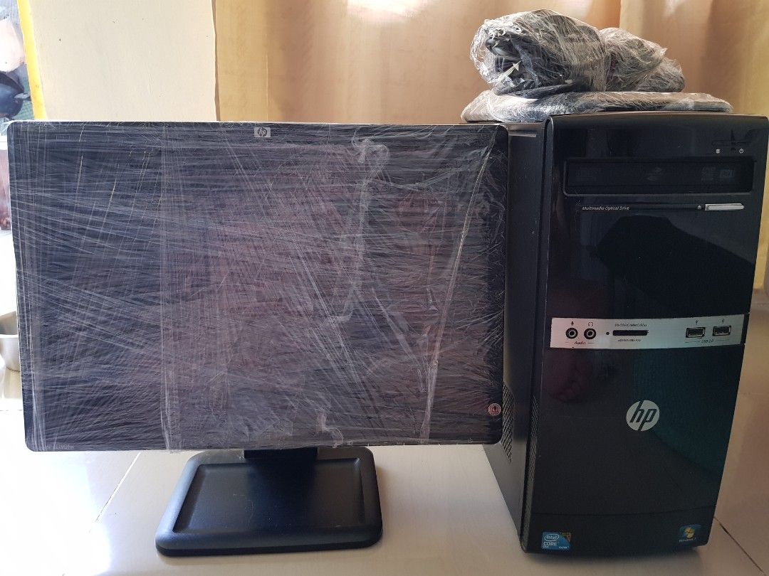 HP Desktop Computer Set, Computers & Tech, Desktops on Carousell