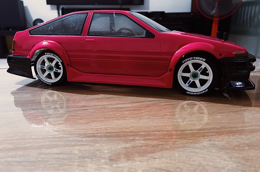 HPI racing RunFree Toyota Ae86. Not Tamiya Yokomo Kyosho traxxas arrma ...