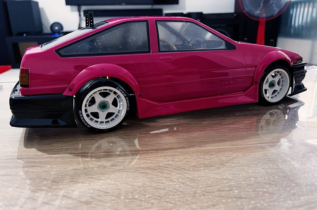 HPI racing RunFree Toyota Ae86. Not Tamiya Yokomo Kyosho traxxas arrma ...