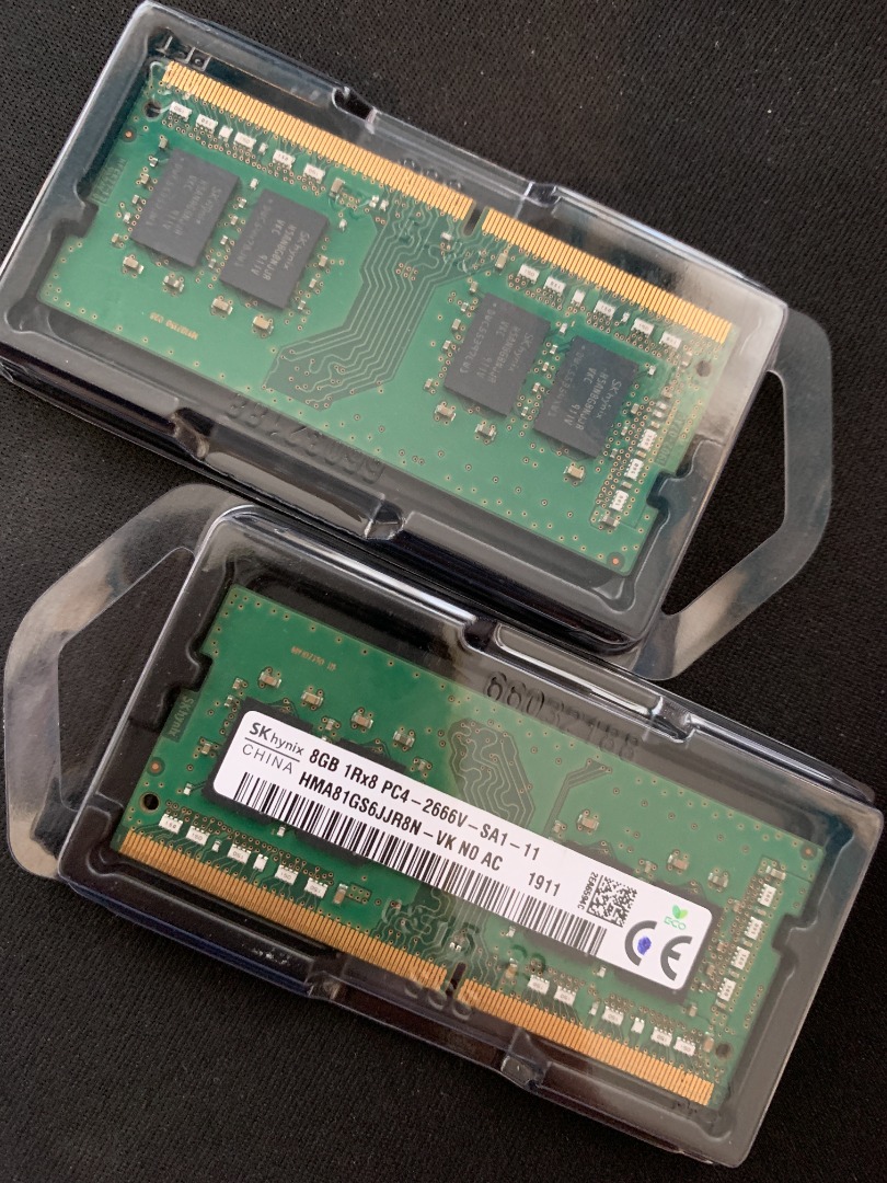 HYNIX SODIMM DDR4 2666 16GB (8X2), Computers & Tech, Parts ...