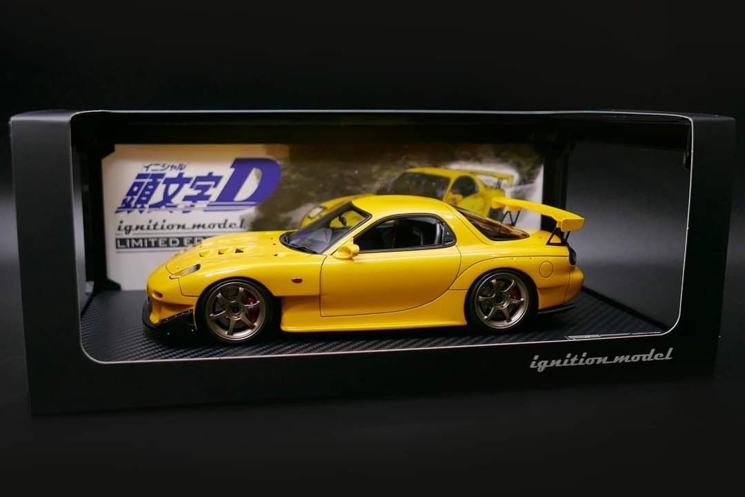 IGNITION MODEL Initial D AE86 & RX-7 (FD3S), Hobbies & Toys, Toys ...
