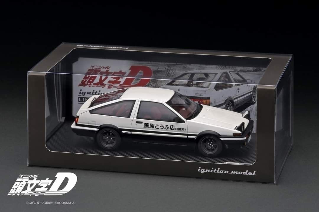 IGNITION MODEL Initial D AE86 & RX-7 (FD3S), Hobbies & Toys, Toys ...