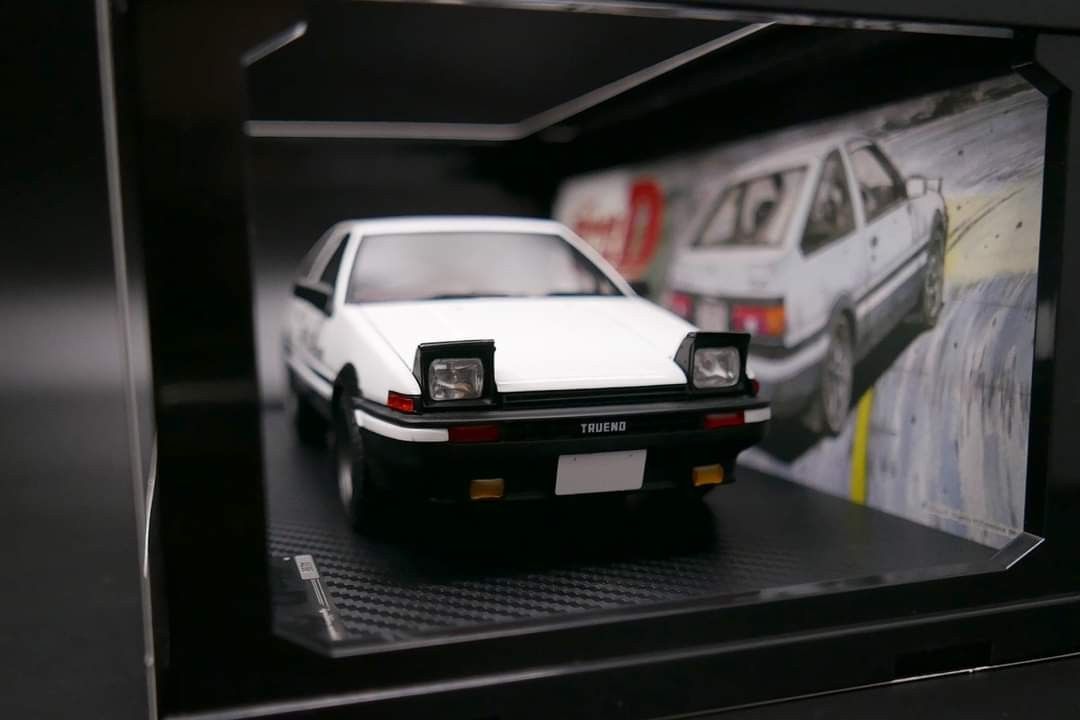 IGNITION MODEL Initial D AE86 & RX-7 (FD3S), Hobbies & Toys, Toys ...