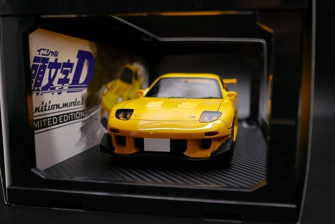 IGNITION MODEL Initial D AE86 & RX-7 (FD3S), Hobbies & Toys, Toys ...