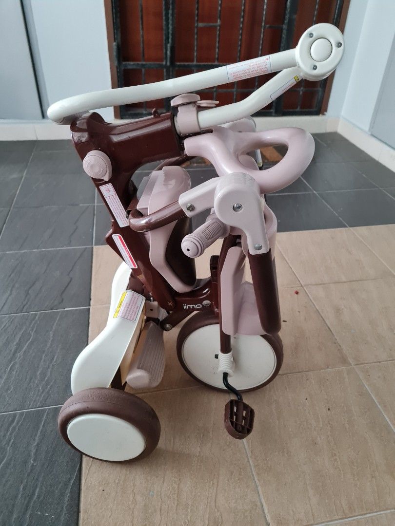 iimo Folding Tricycle for kids, Babies & Kids, Going Out, Other Babies Going Out Needs on Carousell