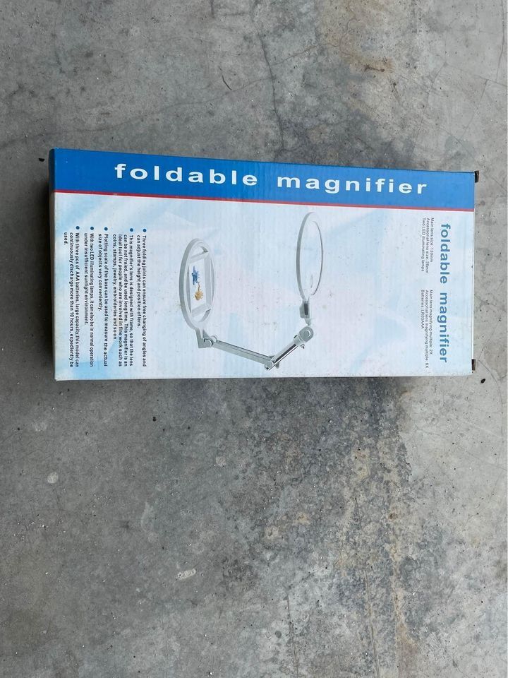 Industrial Grade Magnifying glass / light microscope (brand new ...