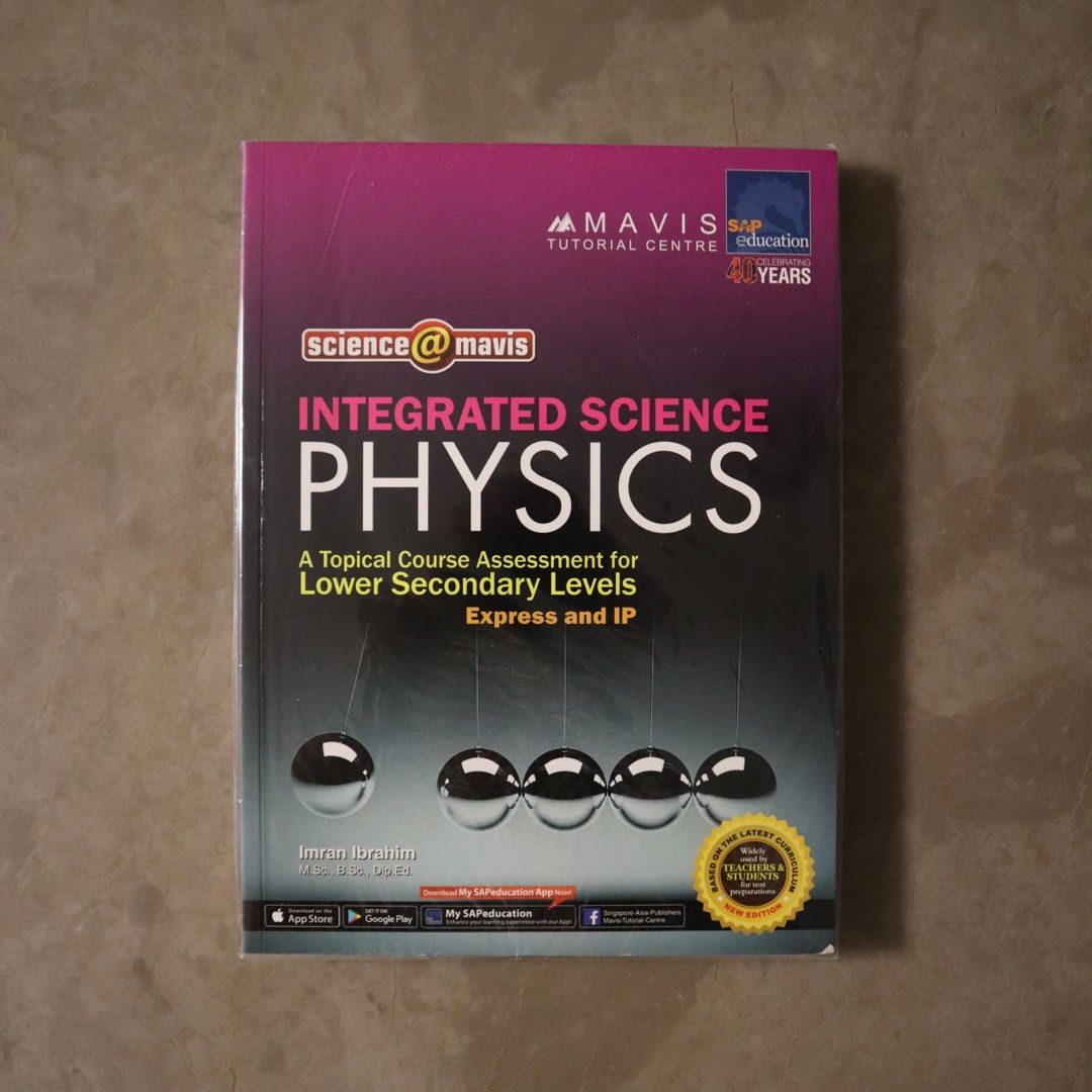 Integrated Science Physics, 興趣及遊戲, 書本 & 文具, 教科書 - Carousell