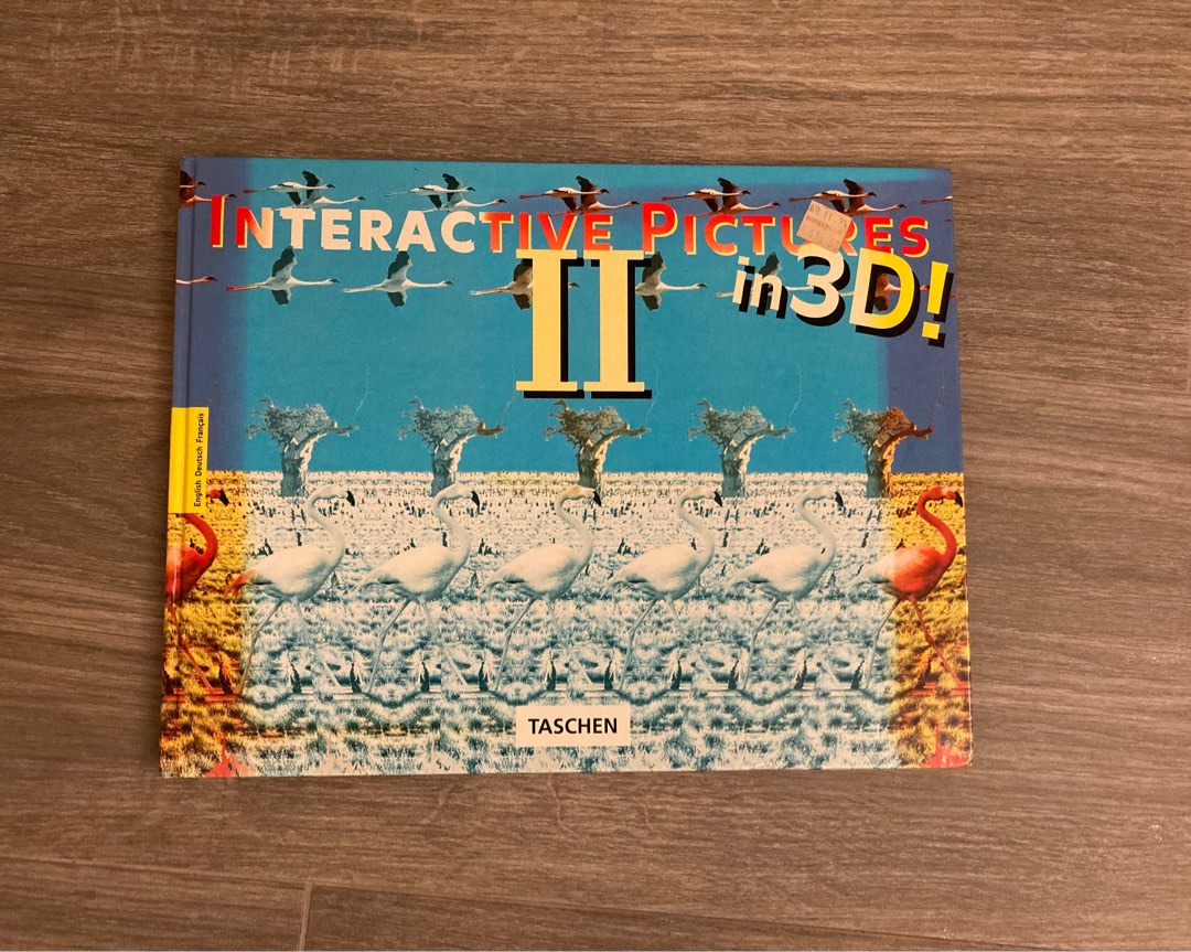 Interactive Pictures in 3D II Taschen 1994, 興趣及遊戲, 玩具 & 遊戲類 - Carousell