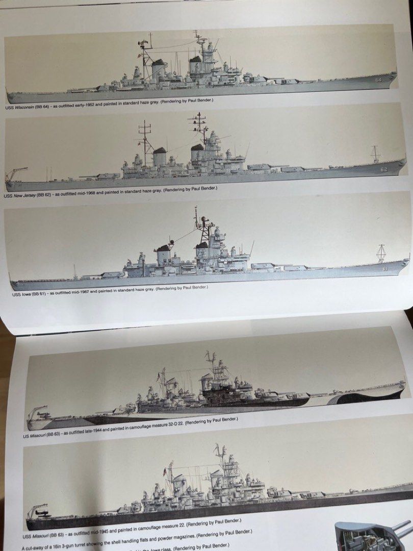 Iowa Class Battleships 0851774792 - by Robert F Sumrall (US Navy WW2 ...