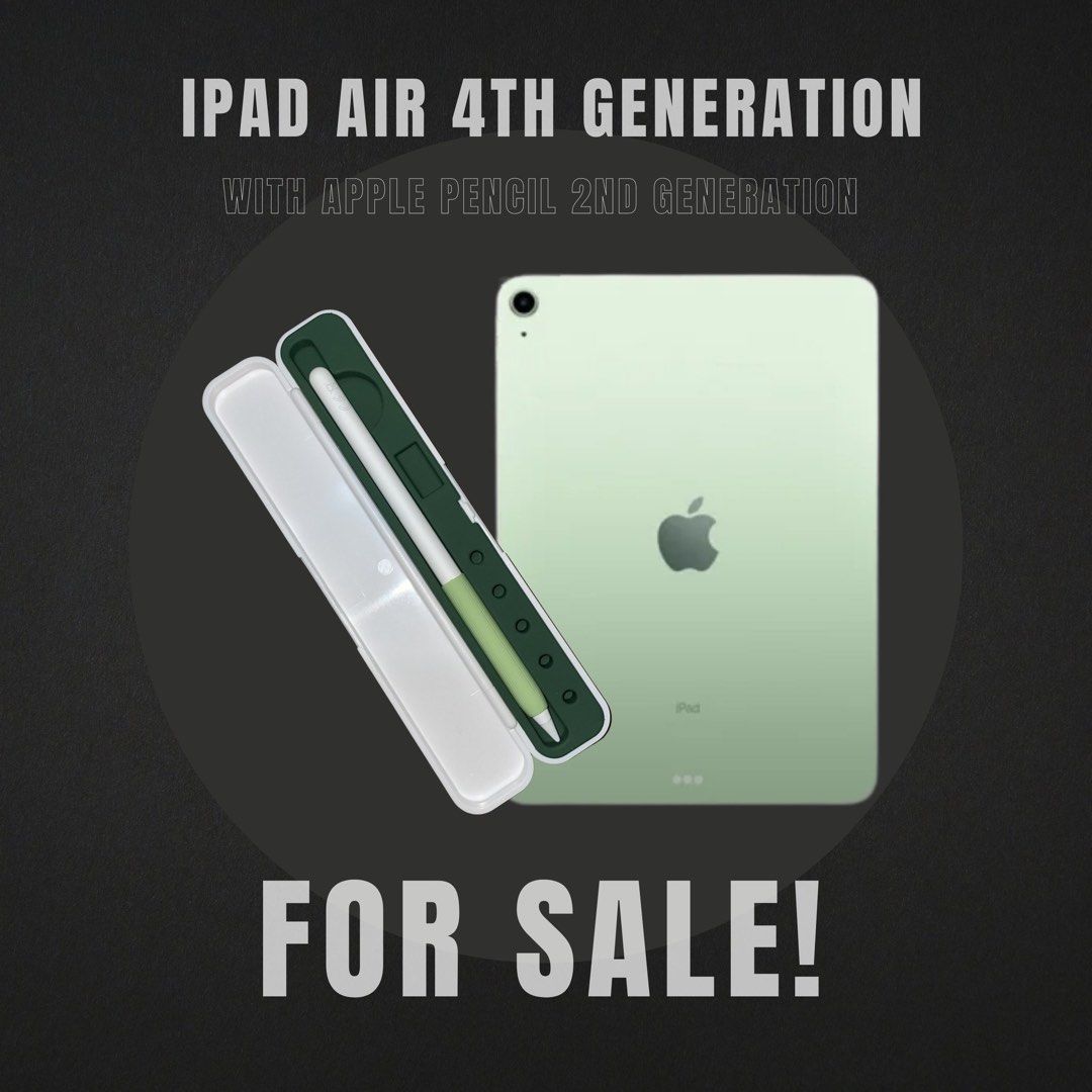 ALL-IN BUNDLE iPad Air 4 - 4th Generation Wi-Fi Only (Green) 256GB with ...