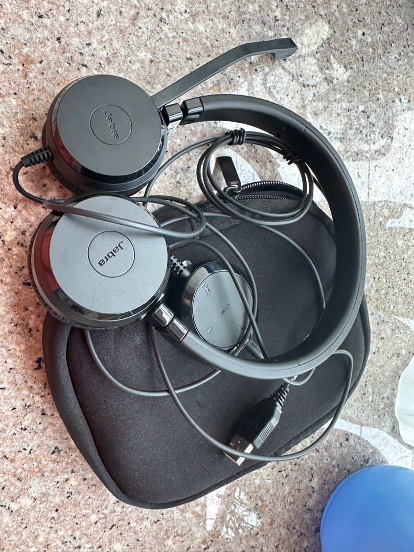 Jabra Wired Headset Usb Audio Headphones Headsets On Carousell