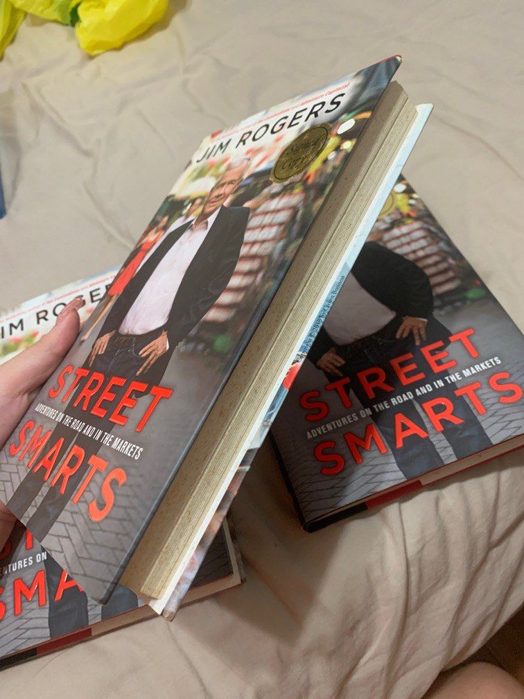Jim Rogers Street Smarts Hardcover Book Signed Copy!, Hobbies & Toys ...