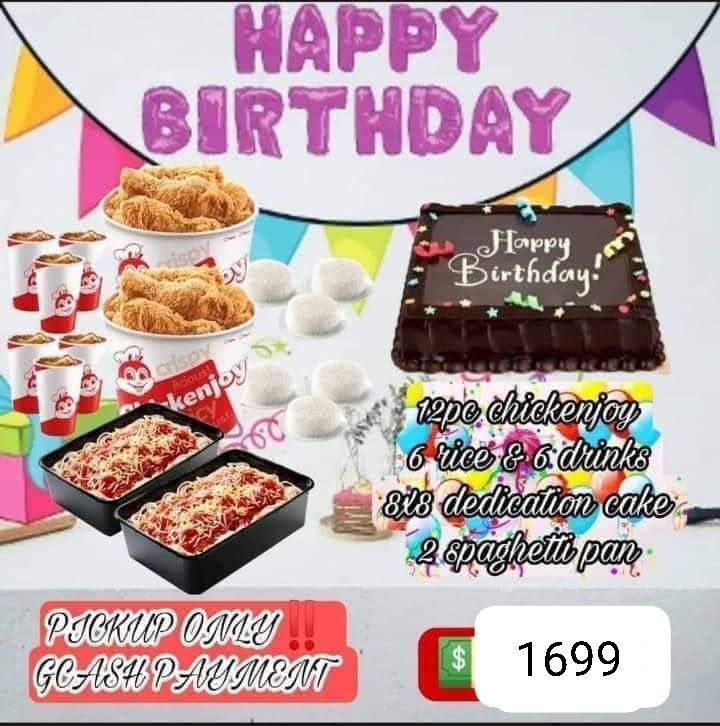 Jollibee and red ribbon, Food & Drinks, Local Eats on Carousell