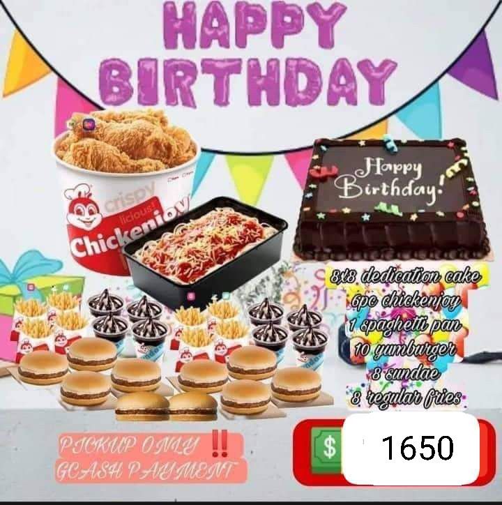 Jollibee and red ribbon, Food & Drinks, Local Eats on Carousell