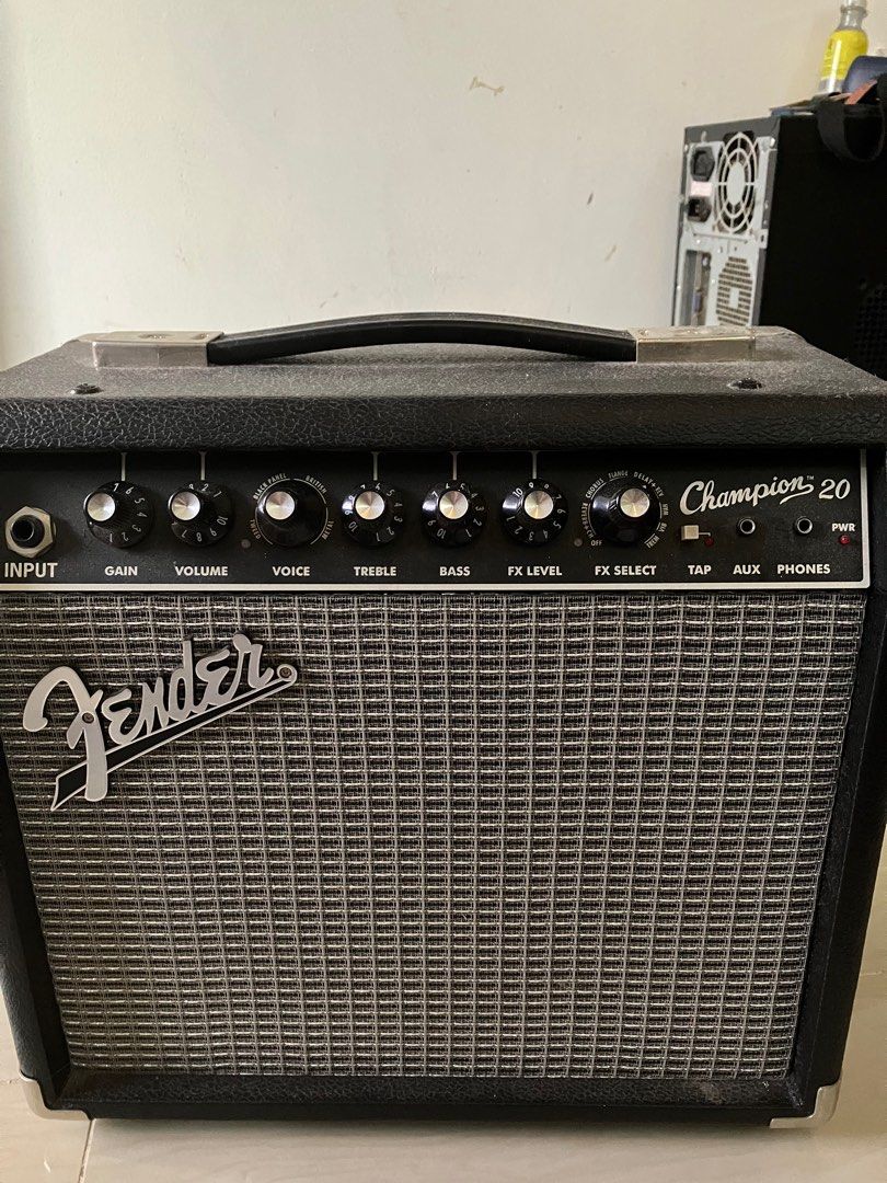Jual Amplifier Fender Champion 20 Guitar Combo 230V Uk, Musik & Media ...