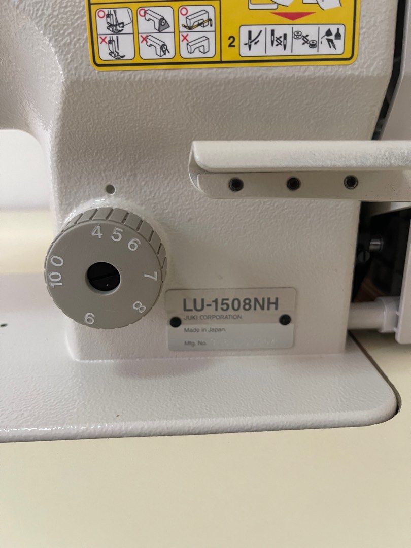 JUKI LU1508NH Industrial Sewing Machine, Hobbies & Toys, Stationery ...