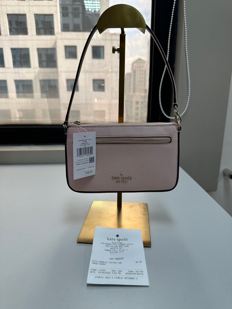 Kate Spade Leila Convertible Wristlet kili kili, Luxury, Bags & Wallets ...