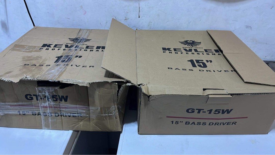 KEVLER BASS DRIVER SUBWOOFER D15 500 watts, Audio, Soundbars, Speakers ...