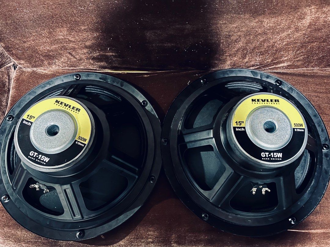 KEVLER BASS DRIVER SUBWOOFER D15 500 watts, Audio, Soundbars, Speakers ...