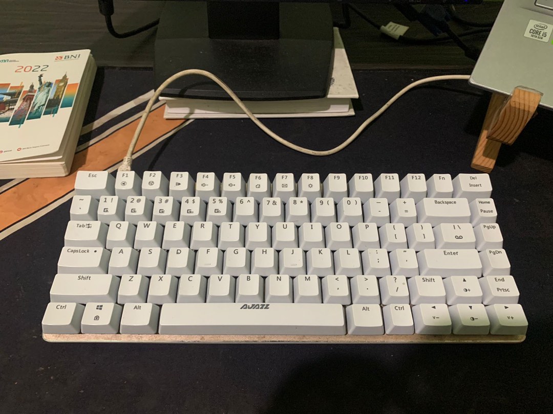 Keyboard Gaming Mechanical 65% Blue Switch RGB (Ajazz AK33 Wired ...