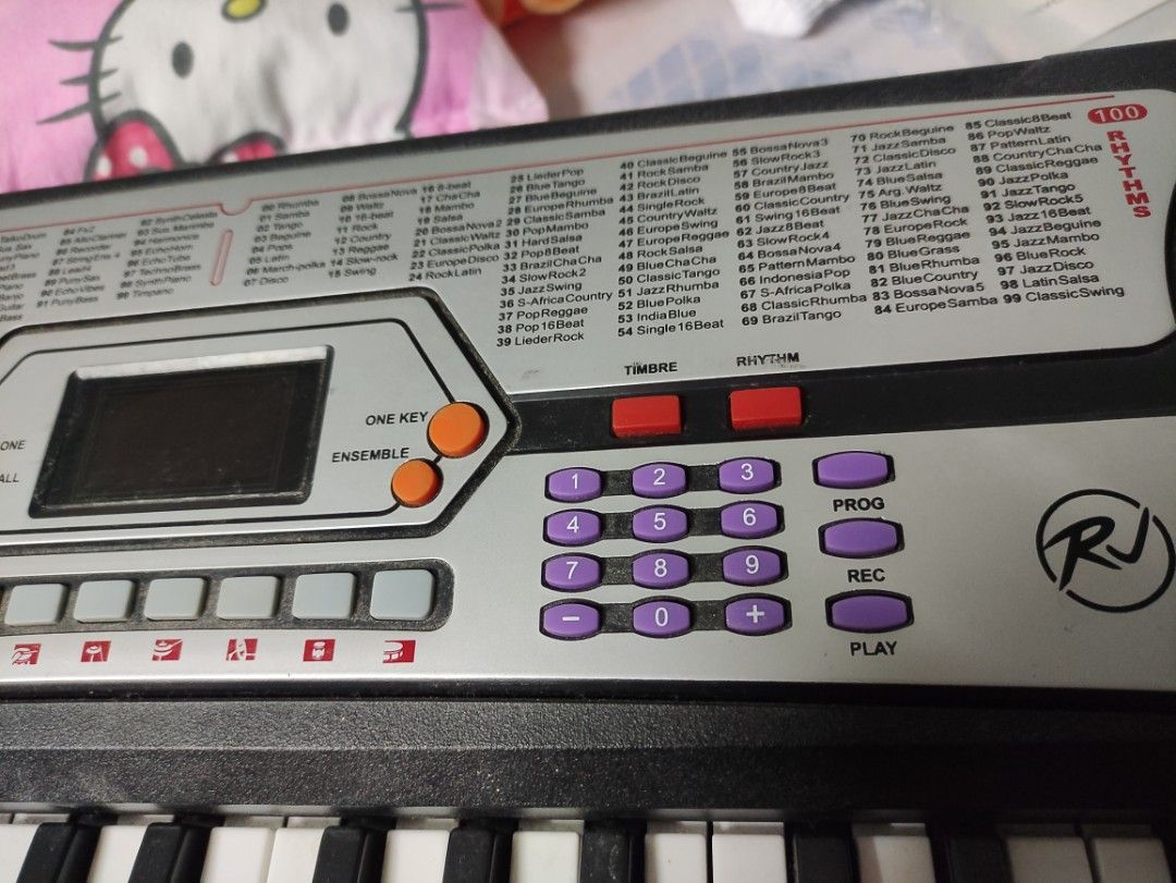 Keyboard piano - RJ music, Hobbies & Toys, Music & Media, Musical ...