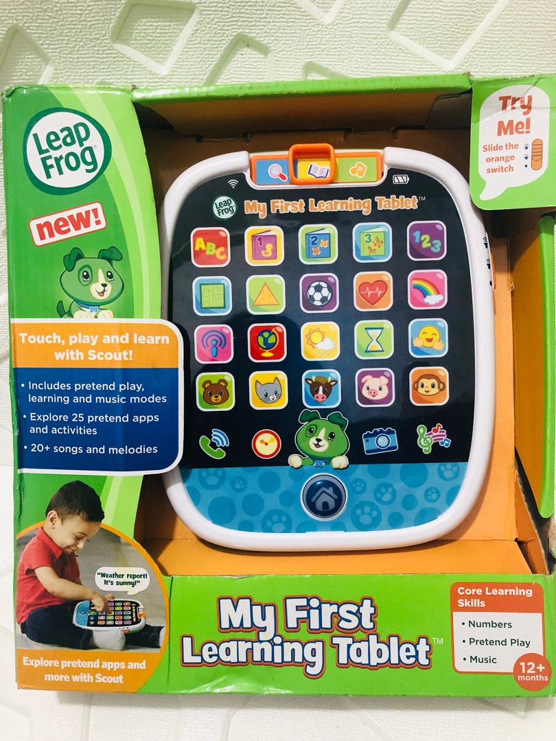 Leap frog My First Learning Tablet, Hobbies & Toys, Toys & Games on ...