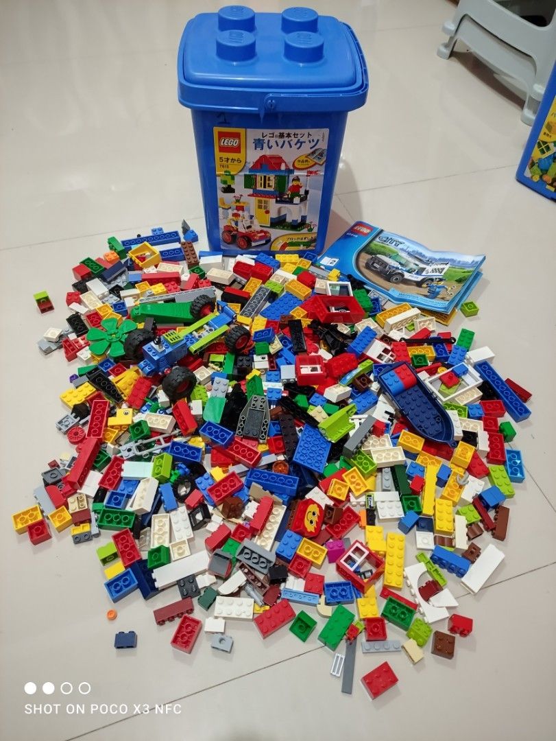 LEGO BUCKET#1(ORIGINAL W/ MARKINGS), Hobbies & Toys, Toys & Games on ...