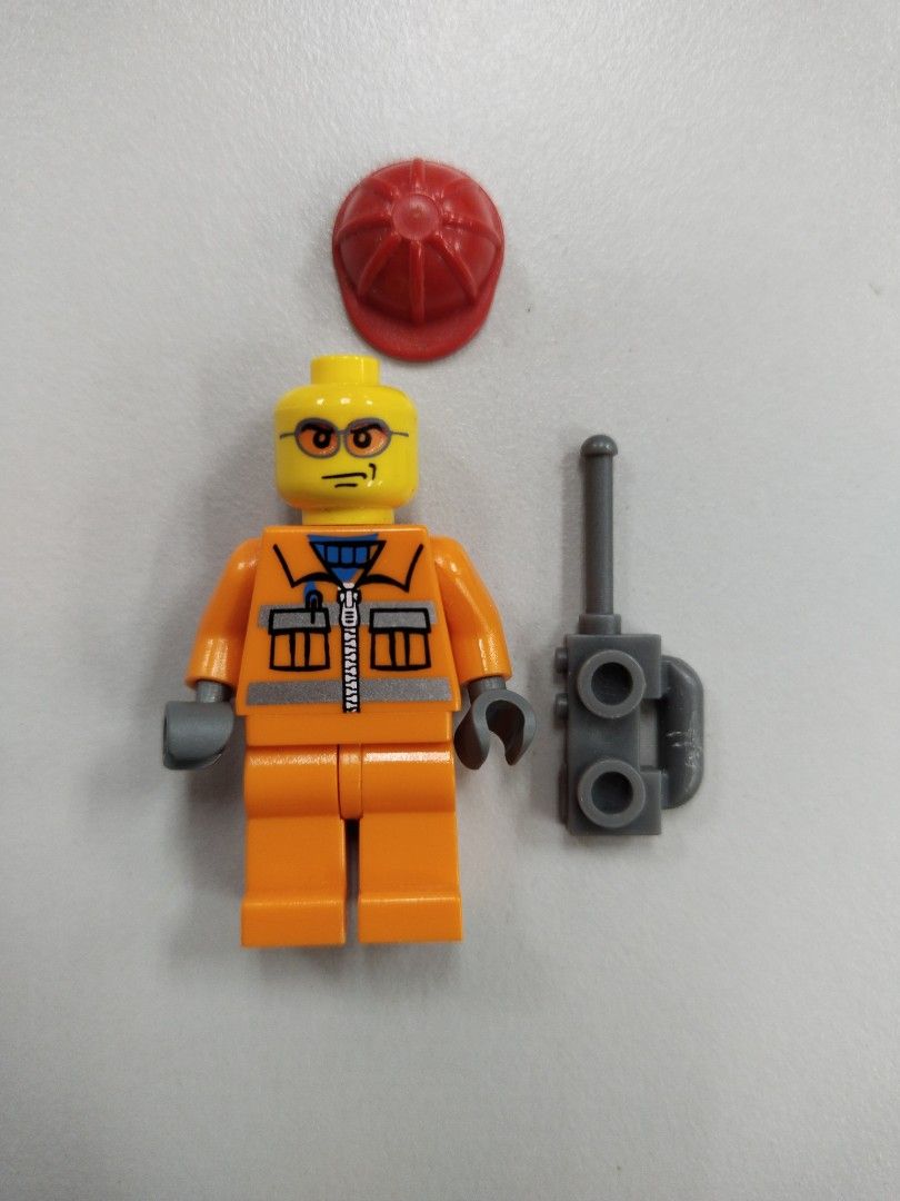 Lego Minifigures Construction Work, Hobbies & Toys, Toys & Games on ...