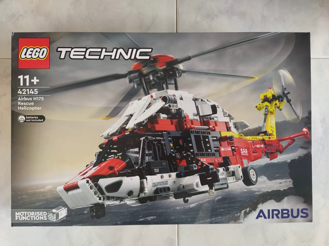 Lego Technic 42145 Airbus H175 Rescue Helicopter, Hobbies & Toys, Toys ...