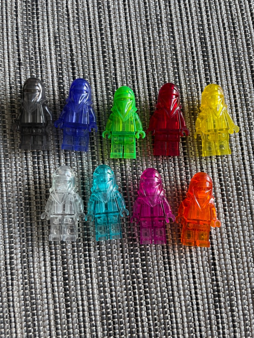 Lego Trans Monochrome minifigures, Hobbies & Toys, Toys & Games on ...