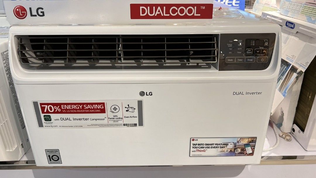 LG WINDOW TYPE DUAL INVERTER AND NON INVERTER, TV & Home Appliances ...