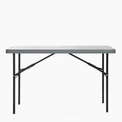 Lifetime 4ft. Folding Table (Dark Gray), Furniture & Home Living ...
