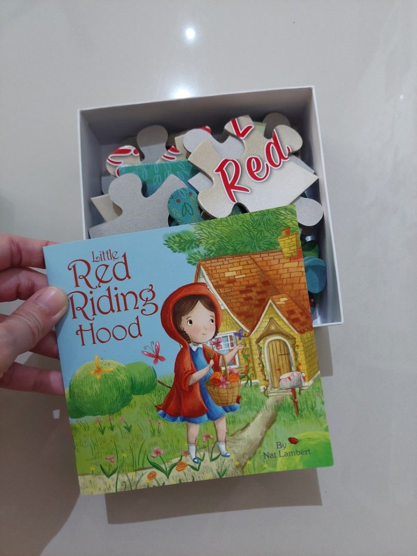 Little Red Riding Hood puzzle book, Hobbies & Toys, Books & Magazines ...