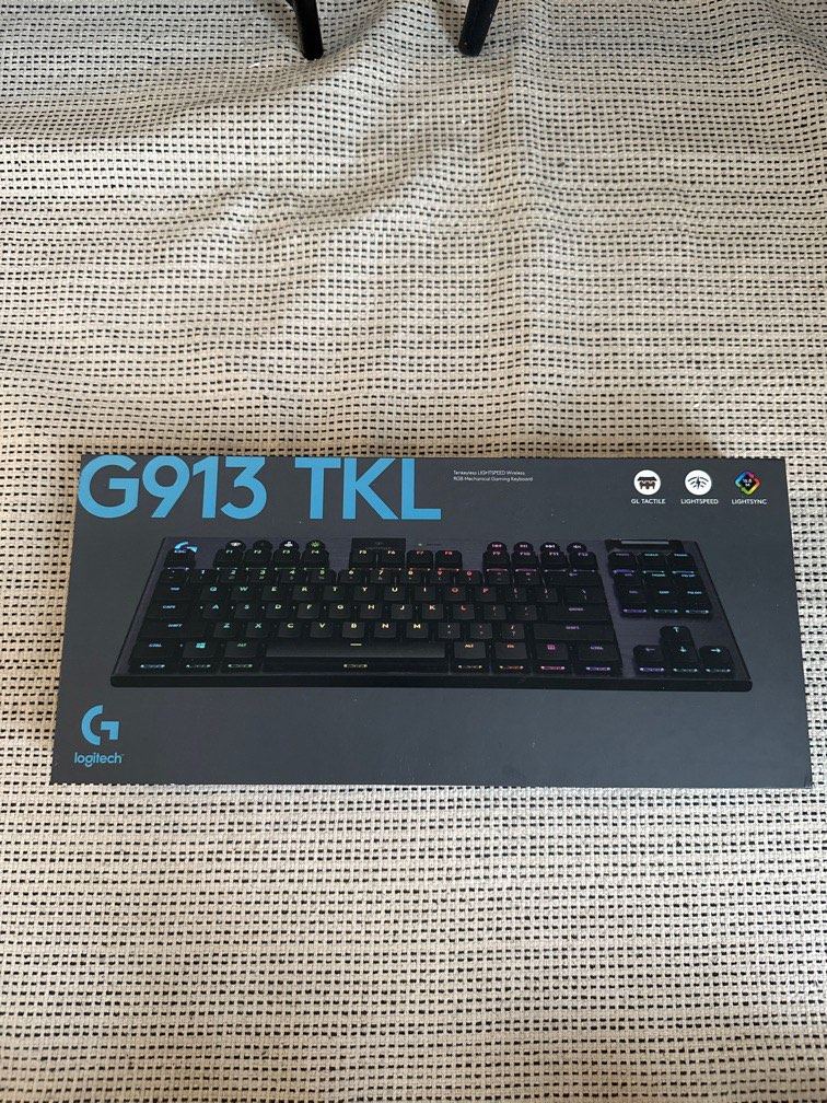 Logitech G913 TKL Wireless RGB Mechanical Gaming Keyboard, Computers & Tech, Parts & Accessories ...