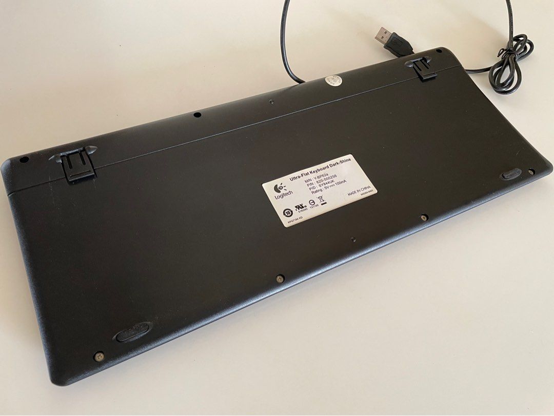 Logitech Ultra Flat Usb Keyboard Mouse Computers Tech Parts Accessories Computer