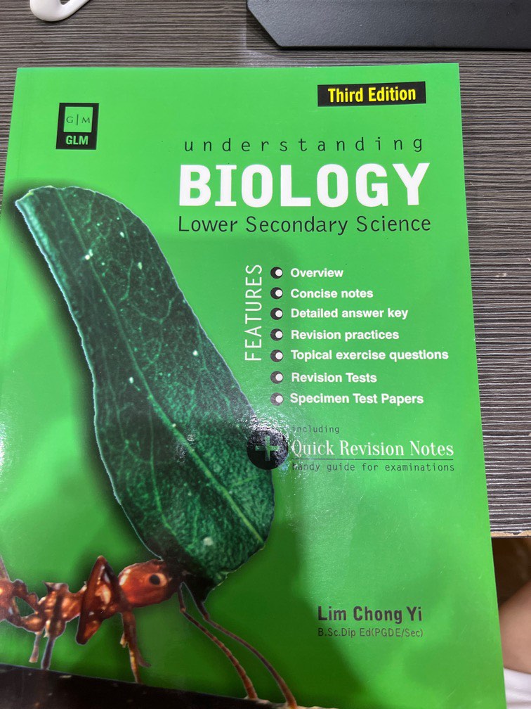 Lower secondary biology assessment book with in depth notes, Hobbies ...