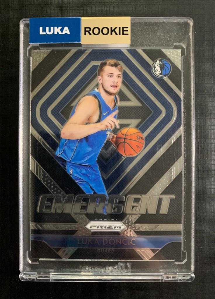Luka Doncic Rookie RC 2018 Prizm Emergent #3 NBA Card, Hobbies & Toys ...