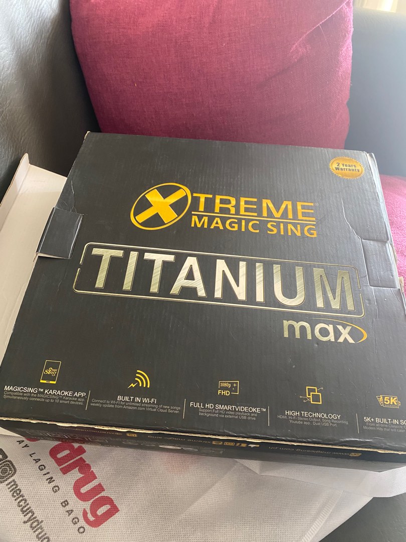 magic sing titanium, Audio, Microphones on Carousell