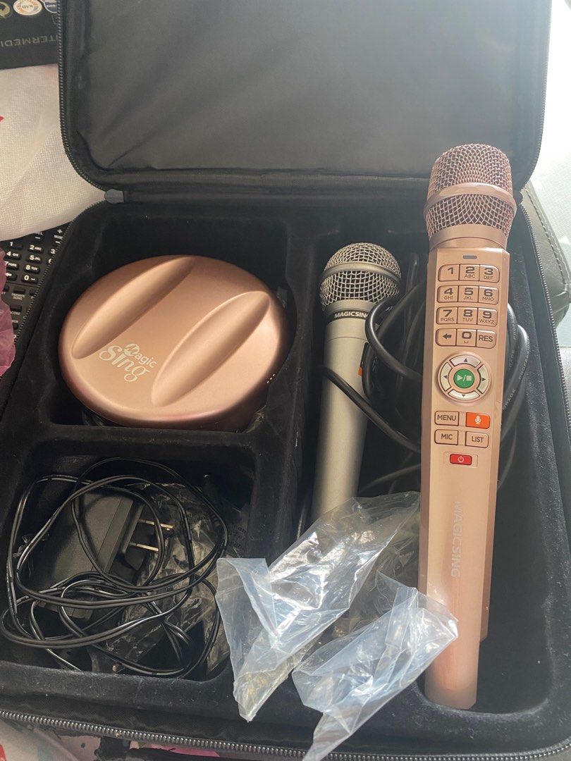 magic sing titanium, Audio, Microphones on Carousell