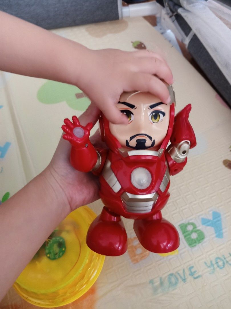 Mainan Iron Man (dancing hero), Bayi & Anak, Mainan & Baby Walker di ...