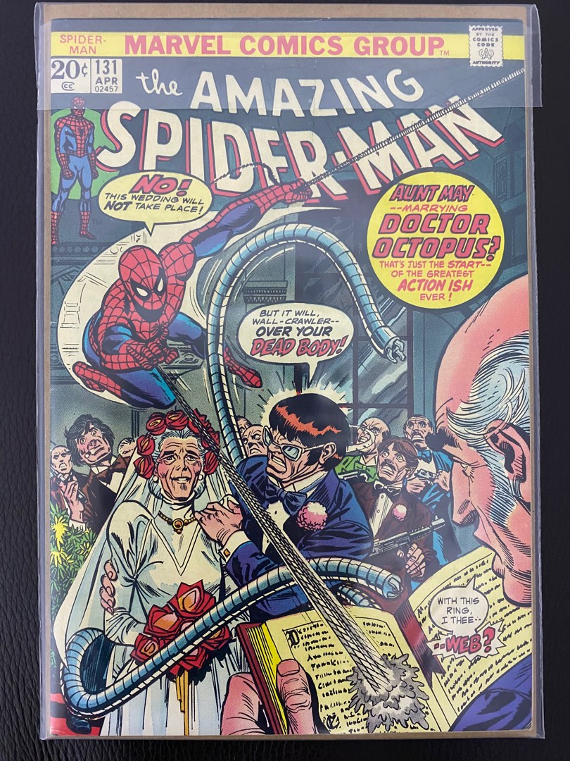Marvel Comic-Amazing Spider-Man #131 (April 1974), Hobbies & Toys ...